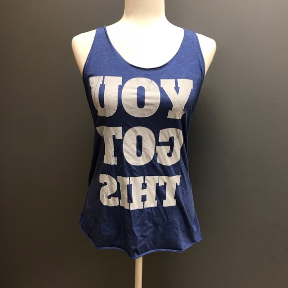Tops | You Got This Backwards For Mirroring Effect Tank | Poshmark